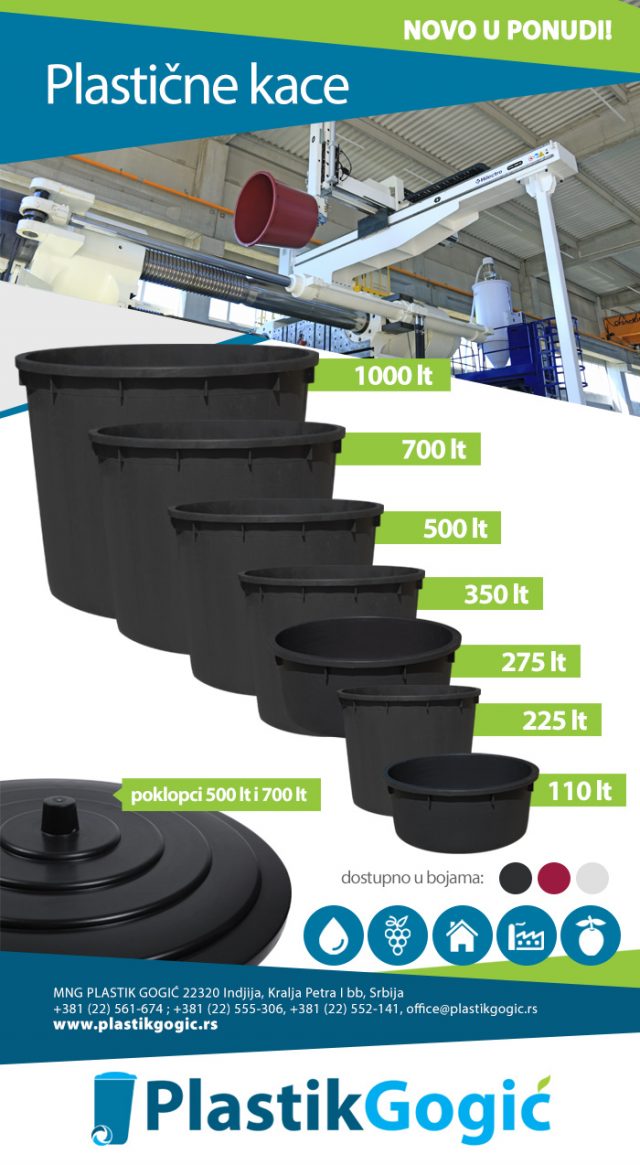 NOVO! Plastične kace – Plastik Gogić